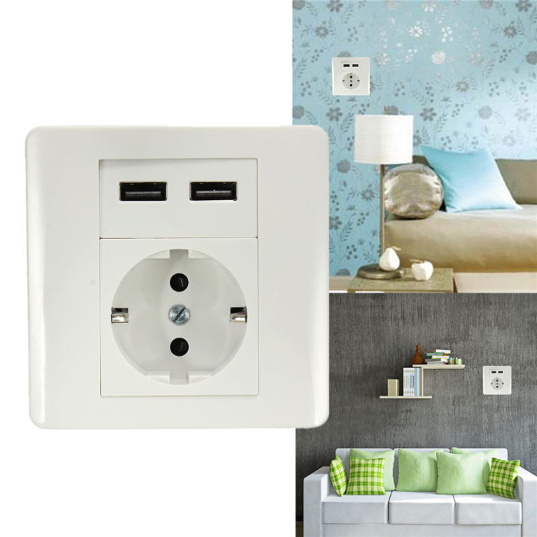 Rozete ar USB barošanas ligzdām viedierīču uzlādei - Datika - Apsardzes ...